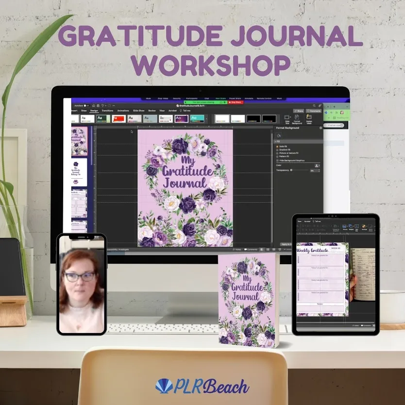 Gratitude Journal Workshop - Mini Digital Dreams